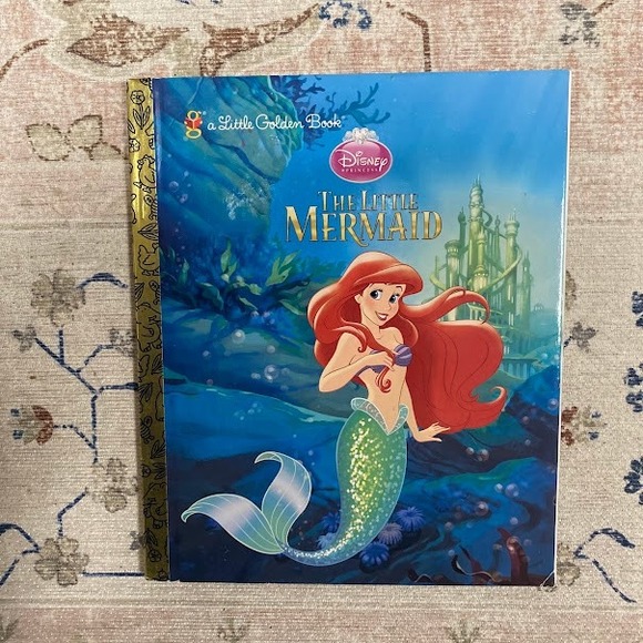 Golden Books | Other | The Little Mermaid A Little Golden Book Disney ...
